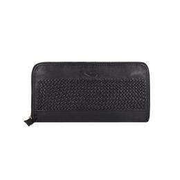 Camel Active Wave Geldb&ouml;rse RFID Schutz Leder 19 cm in black | Gr.: onesize