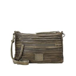 FREDsBRUDER FREDs BRUDER Riffel Crossbag - Umh&auml;ngetasche 27 cm (toffee) in khaki green | Gr.: onesize