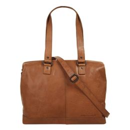 SPIKES & SPARROW SPIKES & SPARROW Shopper LAPTOP SHOULDERBAG in cognac | Gr.: onesize