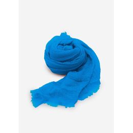 SASSYCLASSY Musselin Schal in Blau | Gr.: onesize