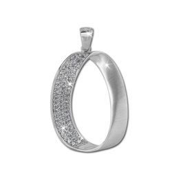 SilberDream Anh&auml;nger Silber 925 Sterling Silber Oval Kettenanh&auml;nger | Gr.: onesize