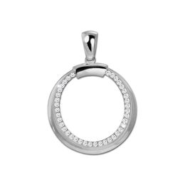 SilberDream Anh&auml;nger Silber 925 Sterling Silber Round Kettenanh&auml;nger | Gr.: onesize