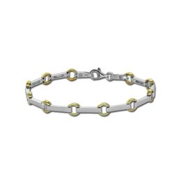 SilberDream Armband Silber 925 Sterling Silber, vergoldet (Gelbgold 333 ca. 19cm | Gr.: onesize