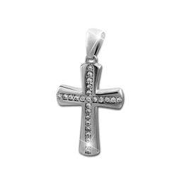 SilberDream Anh&auml;nger Silber 925 Sterling Silber Kreuz Kettenanh&auml;nger | Gr.: onesize