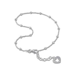 SilberDream Fu&szlig;kette Silber 925 Sterling Silber ca. 26cm Herz | Gr.: onesize