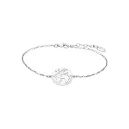 LOTUS SILVER Erde Armband 925 Sterling Silber ca. 16cm silber, mehrfarbig | Gr.: onesize