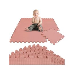 LittleTom Baby Spielmatte Ella 9-tlg. in lachsfarben | Gr.: onesize
