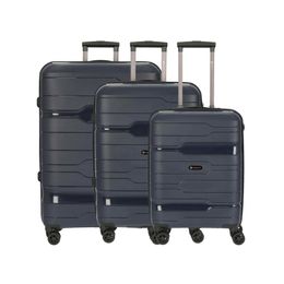 Check.In Memphis Trolley-Set 3tlg. (blau) in blau | Gr.: onesize