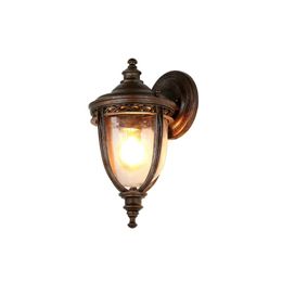 Licht-Erlebnisse Au&szlig;en Wandlampe (B)16.5 x (H)32 cm in Britisch Bronze | Gr.: onesize