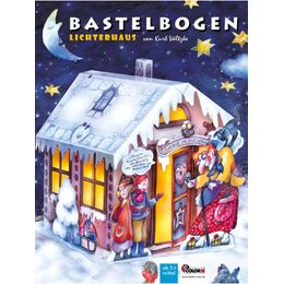 Atelier Lichterhaus H&auml;nsel und Gretel Bastelbogen | Hexenhaus zum Basteln und... | Gr.: onesize