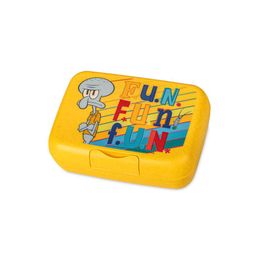 Koziol CANDY L SPONGEBOB SQUIDWARD - Lunchbox mit Trennschale in organic honey yellow | Gr.: onesize
