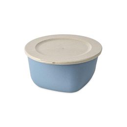 Koziol CONNECT BOX 2 - Box mit Deckel 2l in nature flower blue | Gr.: onesize