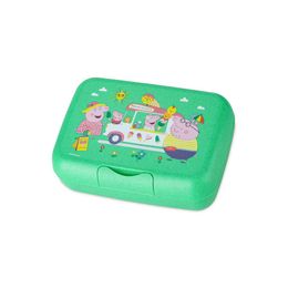 Koziol CANDY L PEPPA PIG POP - Lunchbox mit Trennschale in organic spring green | Gr.: onesize