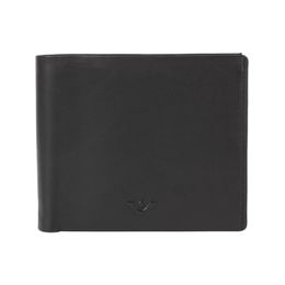 VLD VOi Leather Design Soft Tobi Geldb&ouml;rse Leder 12 cm in schwarz | Gr.: onesize