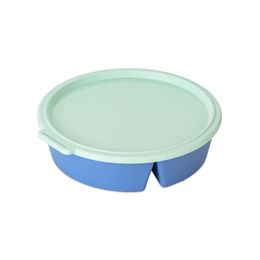 Koziol NORA BOX 1,1l - Schale 1,1l mit Deckel in strong blue/sweet green | Gr.: onesize