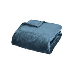 Atmosphera Cr&eacute;ateur d'int&eacute;rieur Kuscheldecke in blau | Gr.: onesize