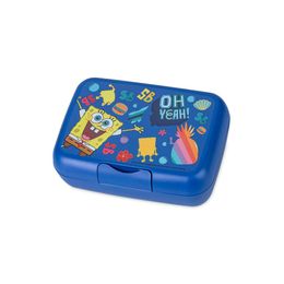Koziol CANDY L SPONGEBOB SQUAREPANTS - Lunchbox mit Trennschale in organic space blue | Gr.: onesize
