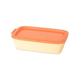 Koziol NORA BOX 1,4l - Schale 1,4l mit Deckel in sweet yellow/strong coral | Gr.: onesize