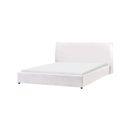 Beliani Wasserbett LAVAUR in Wei&szlig; - (W) 203 x (H) 100 x (L) 220 cm | Gr.: onesize