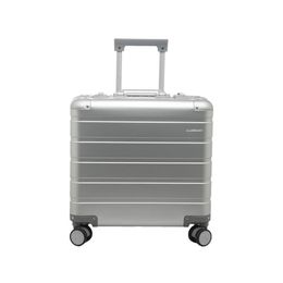 alumaxx Gravity 4 Rollen Pilotentrolley 44 cm Laptopfach in silber | Gr.: onesize