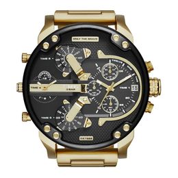 Diesel Uhren - Mr. Daddy 2.0 Multifunction Stainless Steel Watch - Gr. unisize - in Gold - f&uuml;r Damen