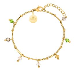 PURELEI Armband - Perlenarmband Boho - Gr. ONE SIZE - in Gold - f&uuml;r Damen