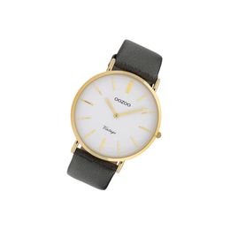 Analog-Armbanduhr Oozoo Vintage Series braun gro&szlig; (ca. 40mm) | Gr.: onesize