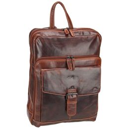 Green Burry Greenburry Rucksack Rugged Business in Teak Brown | Gr.: onesize
