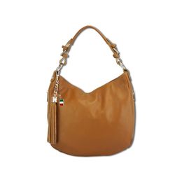 Florence Schultertasche, Shopper Leder tan, braun ca. 30cm | Gr.: onesize