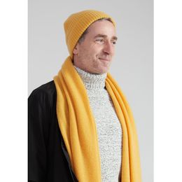 Style Republic Classic Kaschmir Beanie Herren in mustard | Gr.: onesize