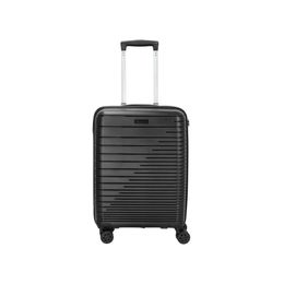 d&n D&N Travel Line 4600 - 4-Rollen-Kabinentrolley S 55 cm (black) in schwarz | Gr.: onesize