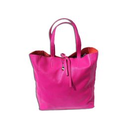 Florence Shopper, Schultertasche Leder pink ca. 30cm | Gr.: onesize
