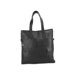 Florence Umh&auml;ngetasche, Schultertasche Leder schwarz ca. 37cm | Gr.: onesize