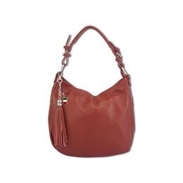 Florence Schultertasche, Shopper Leder rot ca. 30cm | Gr.: onesize