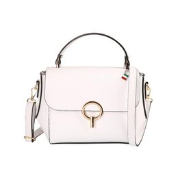 Florence Handtasche Leder wei&szlig; ca. 26cm | Gr.: onesize