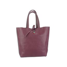 Florence Shopper, Schultertasche Leder rot, bordeaux ca. 30cm | Gr.: onesize