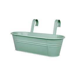 Butlers Pflanztopf ZINC Breite 50 cm in Gr&uuml;n | Gr.: onesize