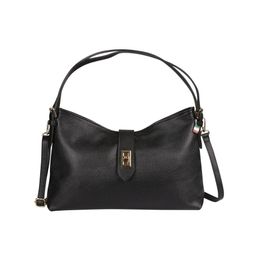 Florence Schultertasche Leder schwarz ca. 37cm | Gr.: onesize