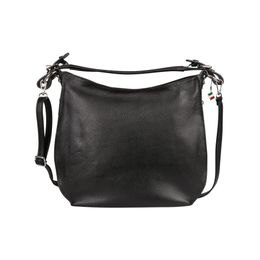 Florence Schultertasche Leder schwarz ca. 38cm | Gr.: onesize