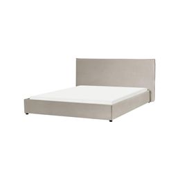 Beliani Wasserbett LAVAUR in Beige - (W) 203 x (H) 100 x (L) 220 cm | Gr.: onesize