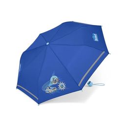 Scout Kinder-Taschenschirm mit reflektierenden Streifen Regenschirm Blue Police | Gr.: onesize