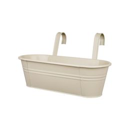 Butlers Pflanztopf ZINC Breite 50 cm in Beige | Gr.: onesize