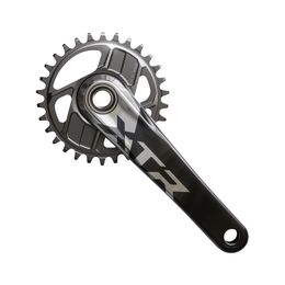 Shimano Kurbelgarnitur XTR ENDURO FC-M9220, 165 mm in schwarz | Gr.: onesize
