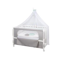 Roba Roombed Babybett Happy Cloud Beistellbett 60 x 120 cm - wei&szlig; | Gr.: onesize