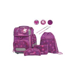 Schneiders Ergolite Schulranzen-Set in Berry Paw | Gr.: onesize