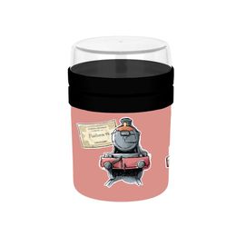 GEDA LABELS Food to go Becher HP Hogwarts Express Watercolor in Rosa - 500ml | Gr.: onesize