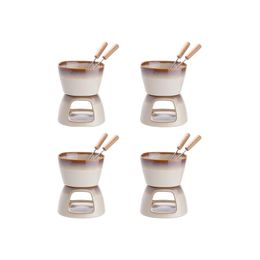 Butlers Mini-Fondue AU CHOCOLAT 4er-Set in Beige | Gr.: onesize