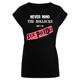 F4NT4STIC Extended Shoulder T-Shirt Sex Pistols NMTB Original Album in schwarz | Gr.: 3XL