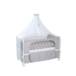 Roba Roombed Babybett Beistellbett zum Elternbett 60 x 120 cm - wei&szlig; | Gr.: onesize