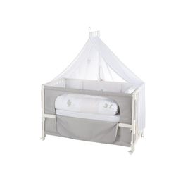 Roba Roombed Babybett Beistellbett zum Elternbett 60 x 120 cm - wei&szlig; | Gr.: onesize